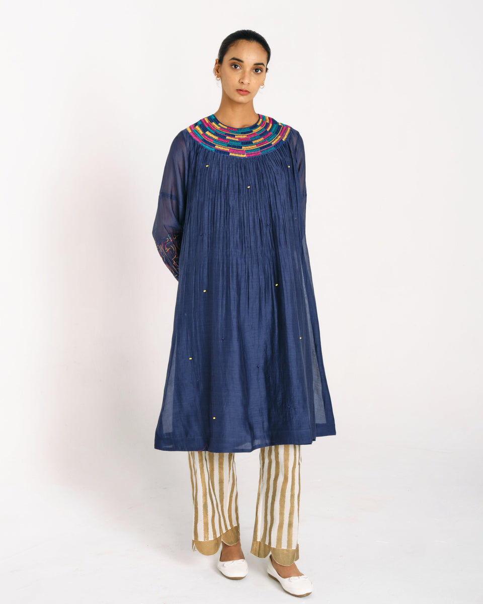 Ruhafza Set • Navy Blue – Roha